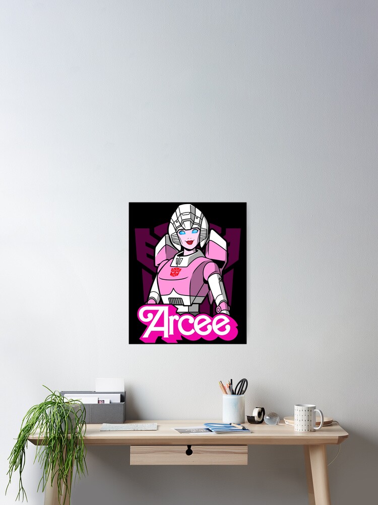 "Autobot Arcee G1 Transformers" Poster for Sale by VickeyIsrael | Redbubble