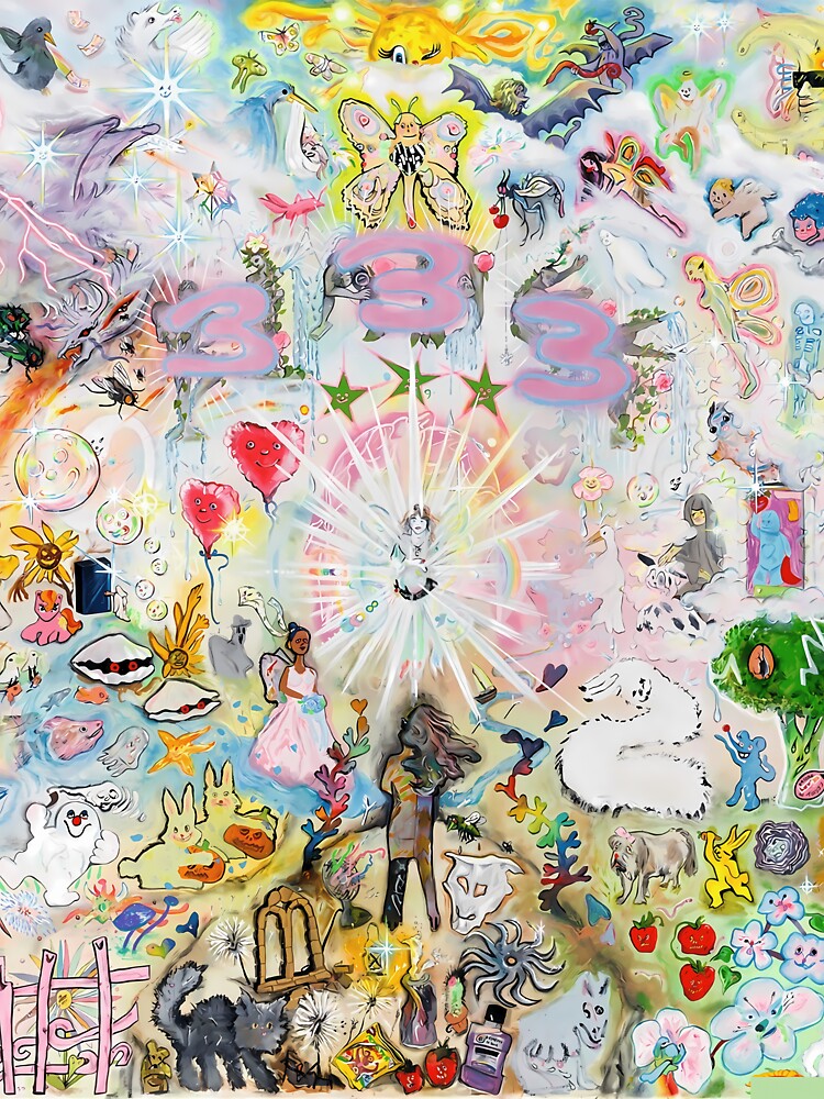 "333 bladee album cover Poster " Sticker for Sale by chenellatarra ...