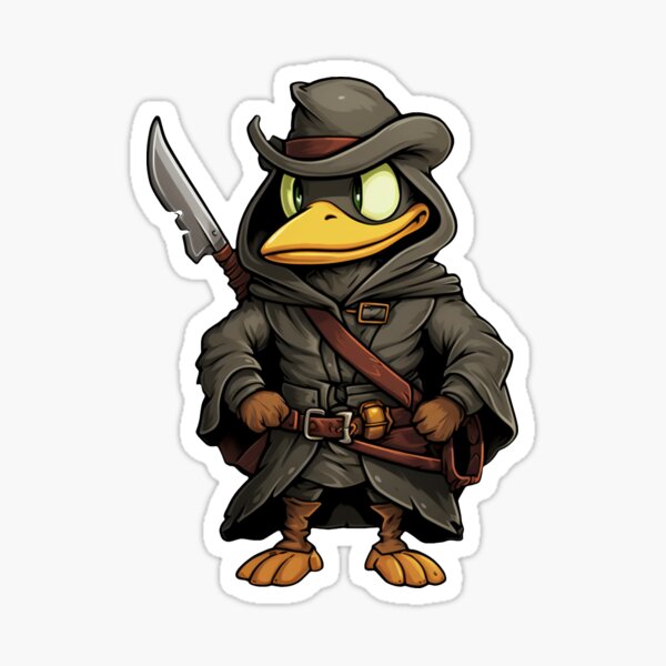 "Crow Rogue" Sticker for Sale by tron025 | Redbubble