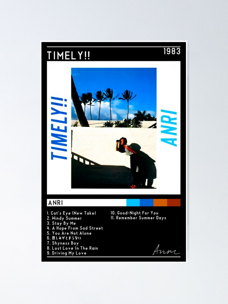 "Timely!! Album Cover - Anri | City Pop | 70s 80s 90s | Track List ...