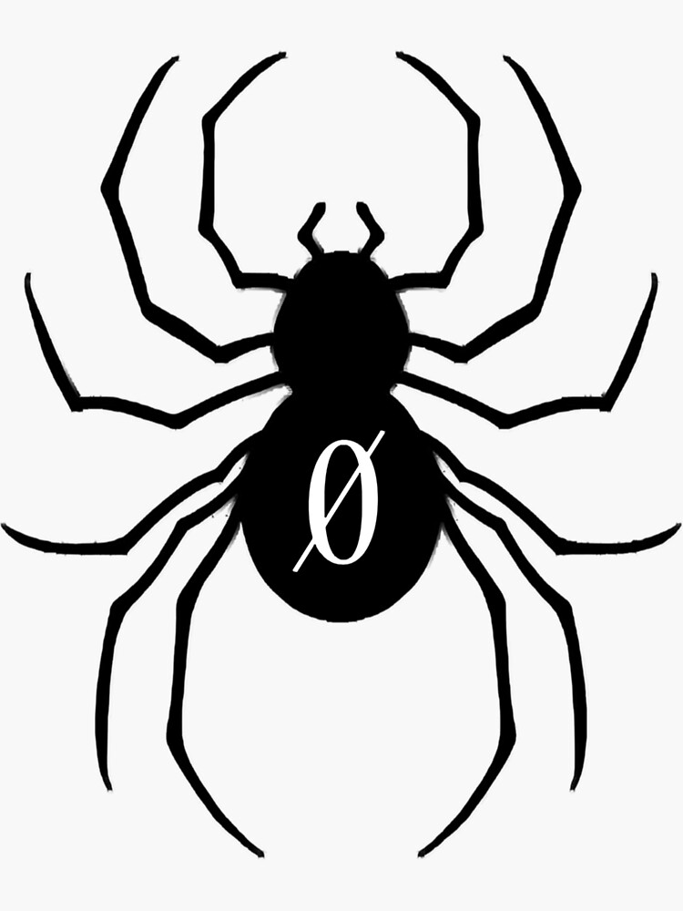 "phantom spider" Sticker for Sale by YerinDegamo | Redbubble