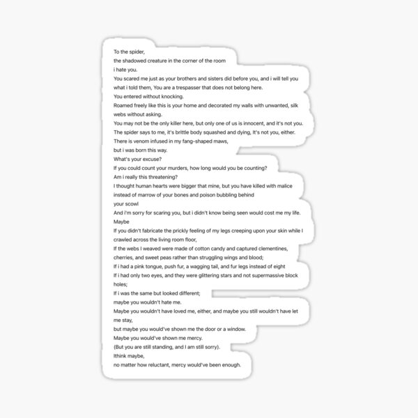 "10 Legs 8 Broken" Sticker for Sale by PupandMew | Redbubble