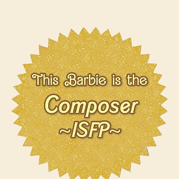 "ISFP Barbie - Barbie 2023 MBTI Types" Sticker for Sale by Spoiler Alert Merch Store | Redbubble