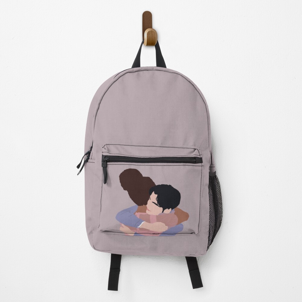 Elle And Tao Hug | Heartstopper | Backpack