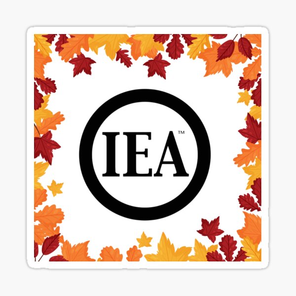 "IEA Fall Season 2023" Sticker for Sale by OfficialRideIEA | Redbubble