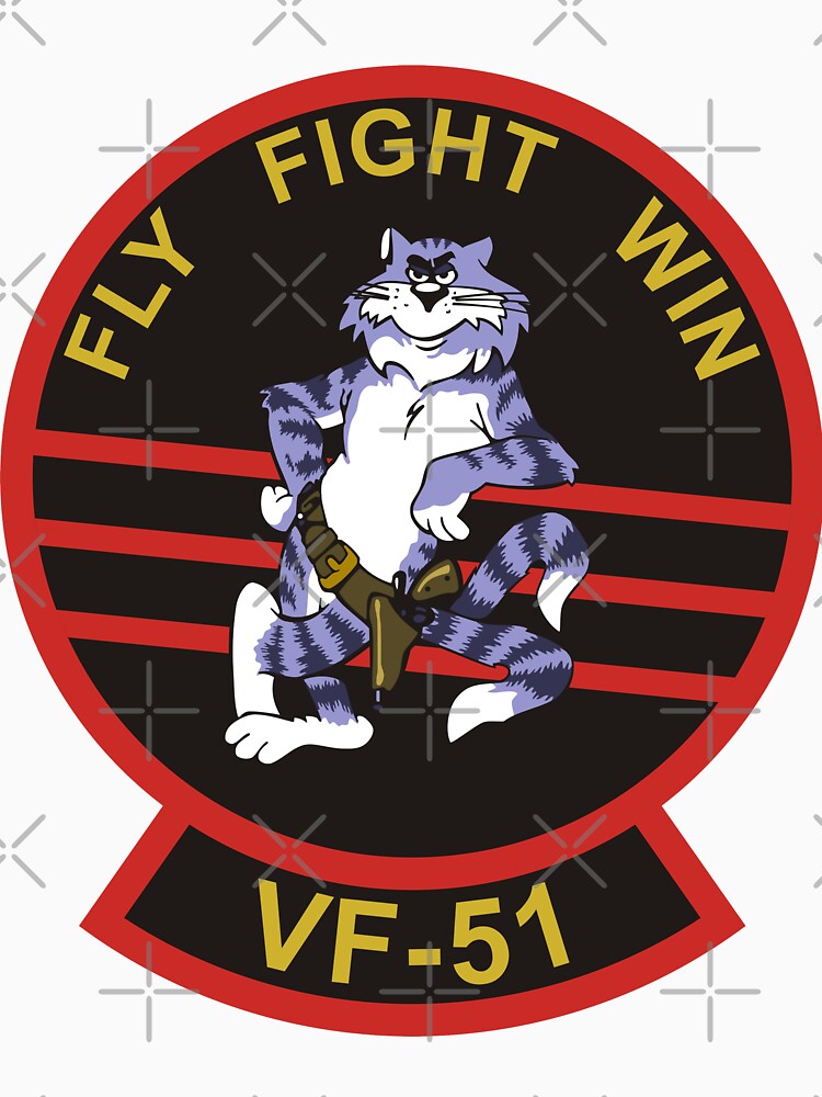 "Tomcat VF-51 Screaming Eagles" T-shirt by MBK13 | Redbubble