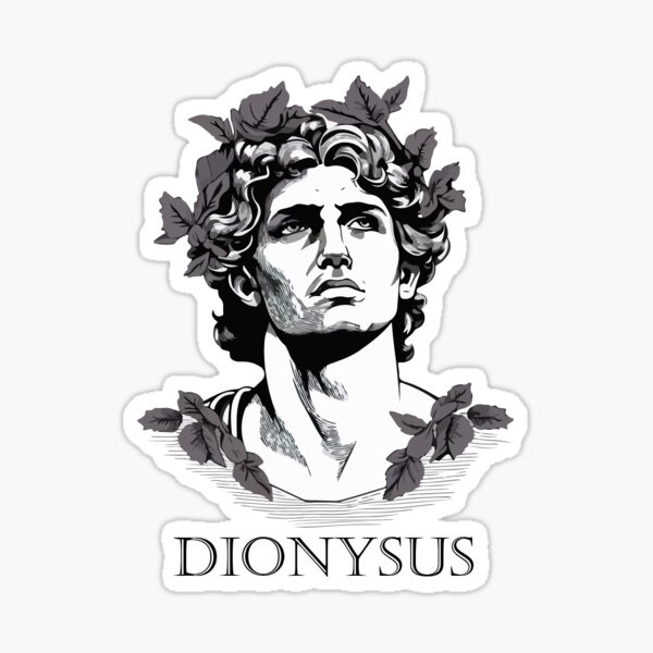 Sticker For Sale Mit Dionysos Griechische Mythologie Mythologie