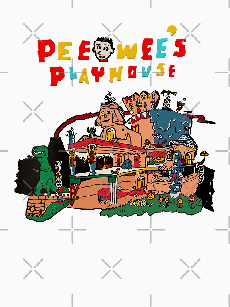 Funny Vintage Pee Wee Playhouse 80s Movie Peewee Classic T-Shirt sold ...