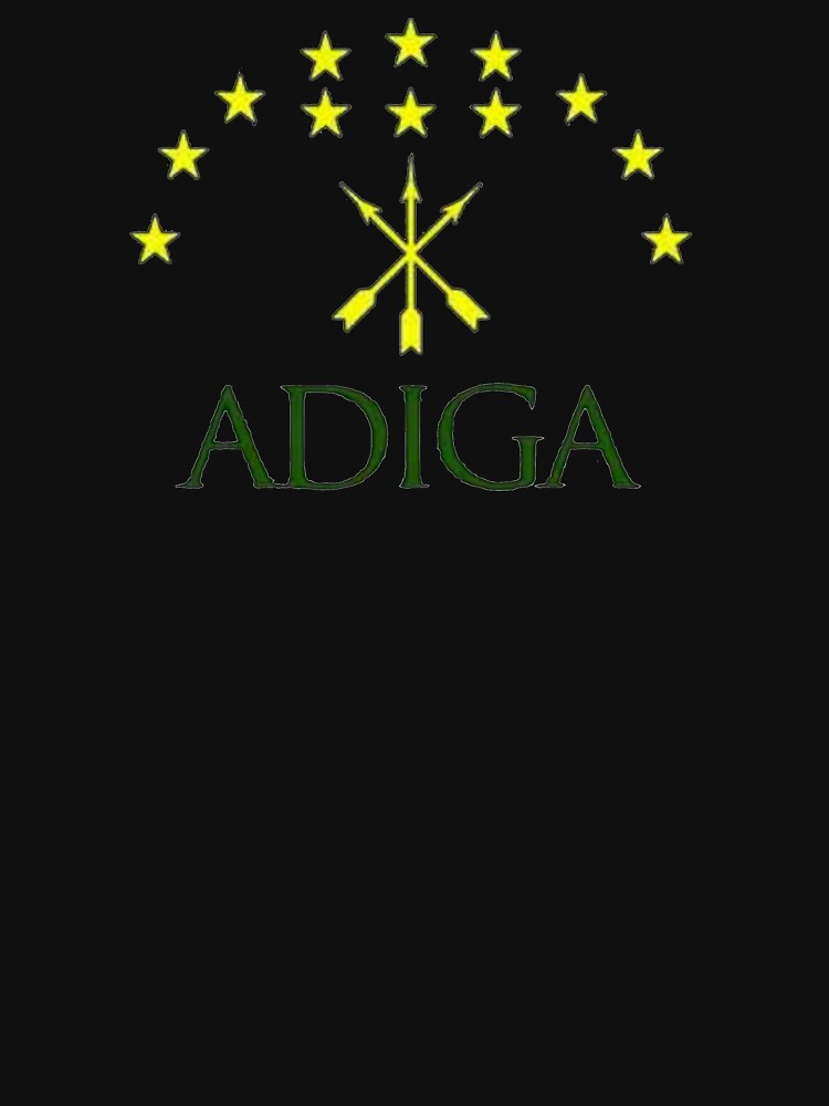 "Adiga flag Circassian" T-shirt by ZKurShat | Redbubble