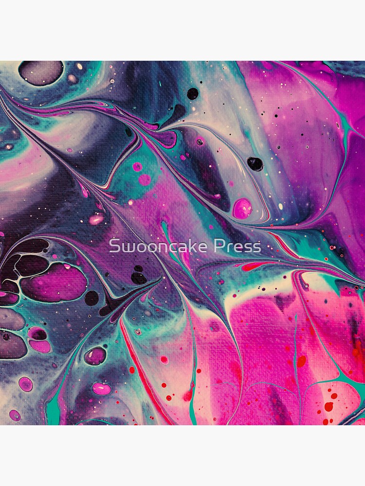 "Absolutely Abstract" Sticker for Sale by Misti Rainwater-Lites | Redbubble