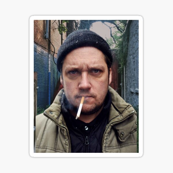 "Modest Mouse Isaac Brock " Sticker for Sale by Eremedition | Redbubble