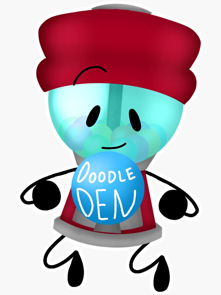 "Doodle Den" Sticker for Sale by DoodleHQ | Redbubble