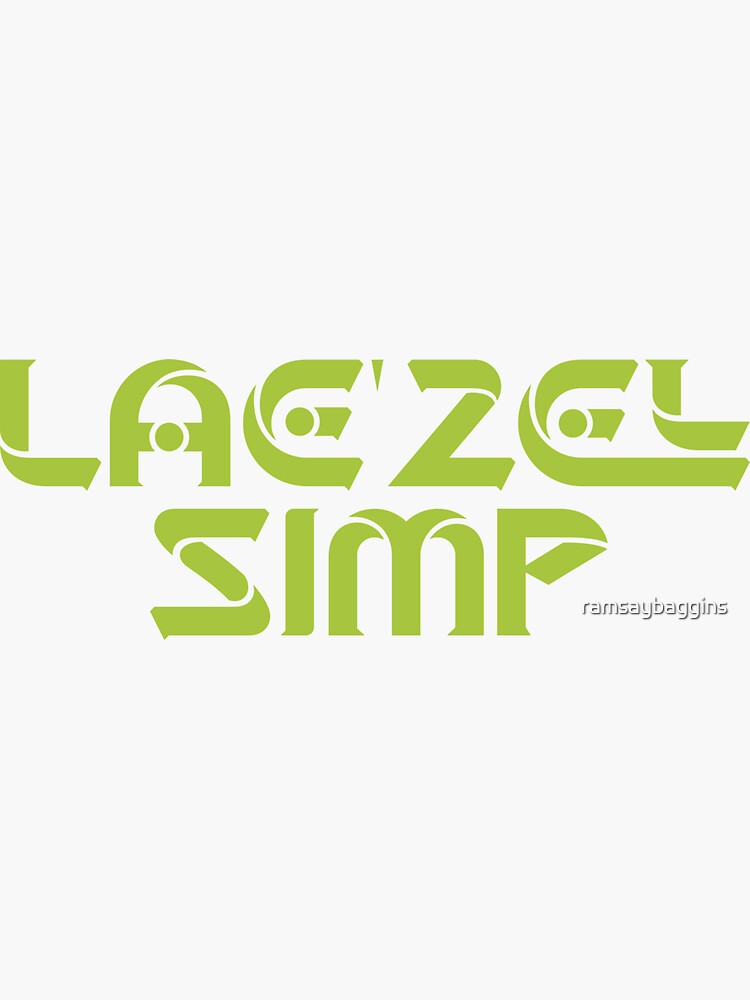"Lae'zel simp" Sticker for Sale by ramsaybaggins | Redbubble