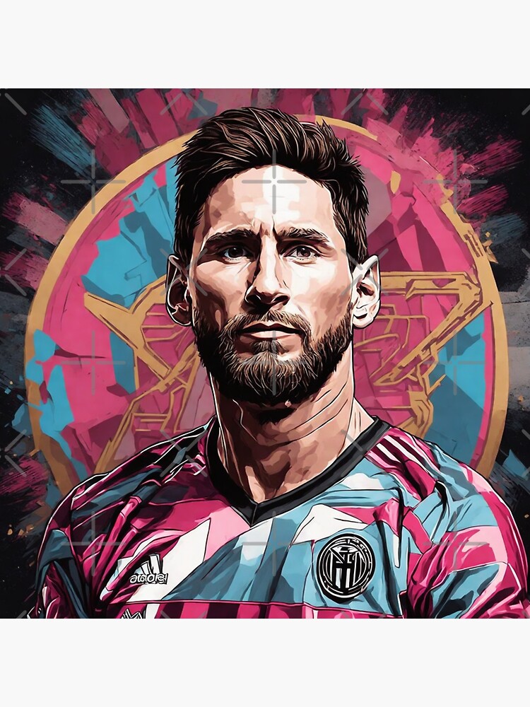 "Messi Miami Majesty" Sticker for Sale by OutlawedShop | Redbubble
