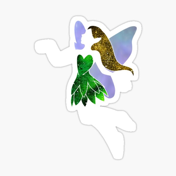 "Cosmic Pixie - White Version" Sticker for Sale by SilverFantasy ...