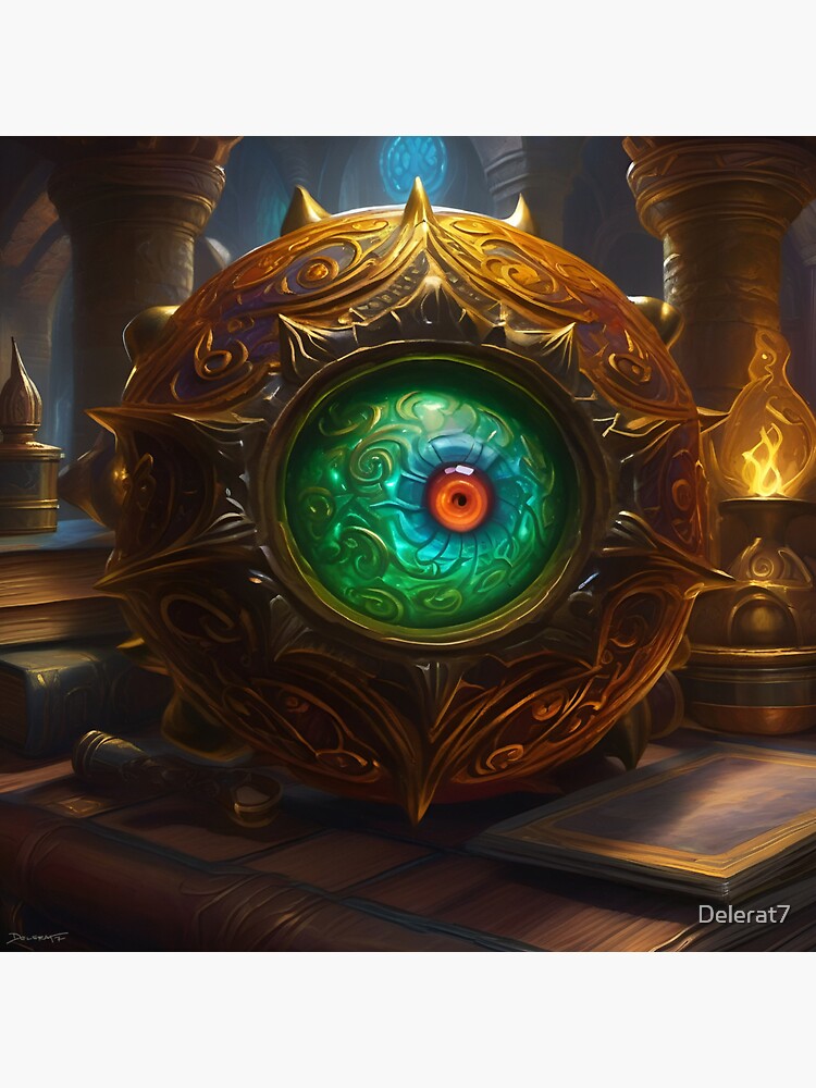 "Alien Artifact Orb - Science Fantasy " Sticker for Sale by Delerat7 ...