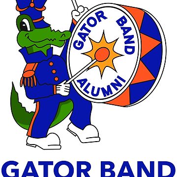 "Gator Band Alumni Association Vertical Official Logo" Sticker for Sale ...