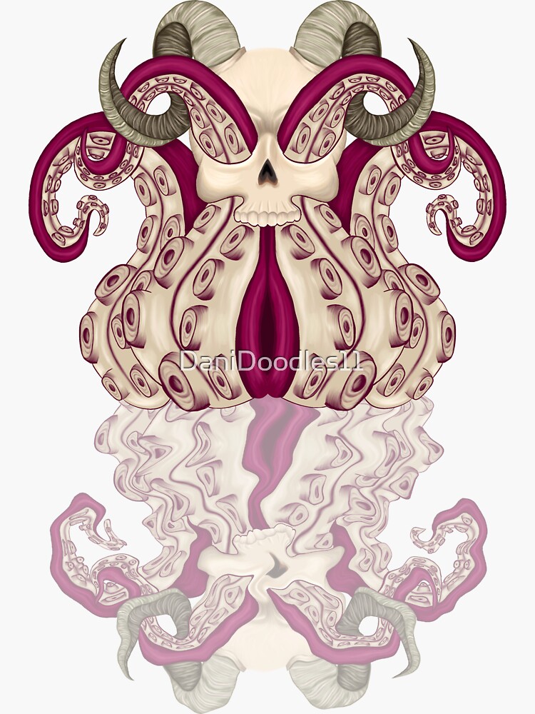 "As So Above Below" Sticker for Sale by DaniDoodles11 | Redbubble