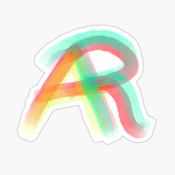 "ar vr xr mr virtual reality symbol logo" Sticker for Sale by Tasty ...