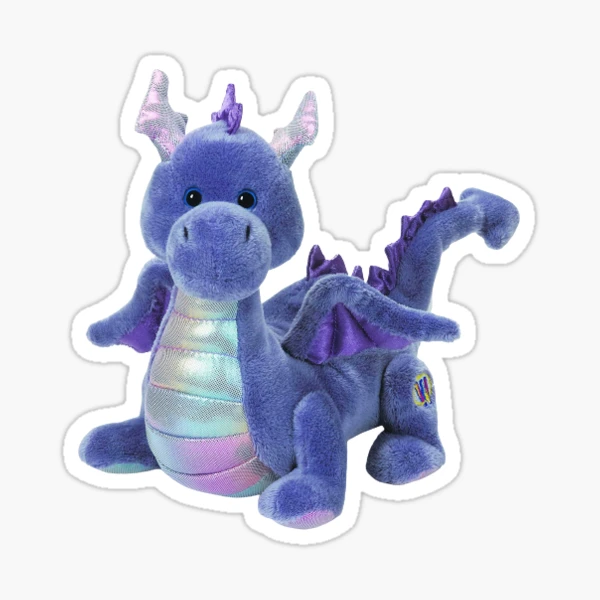 Webkinz Dragon Sticker for Sale by GreyDanvers Redbubble