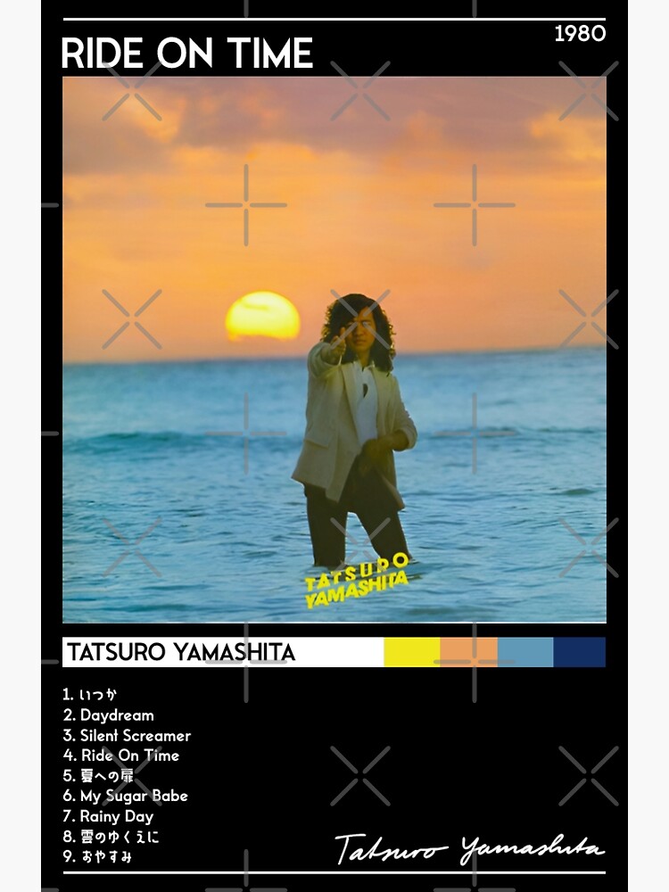 "Ride On Time Album Cover - Tatsuro Yamashita | City Pop | 70s 80s 90s ...