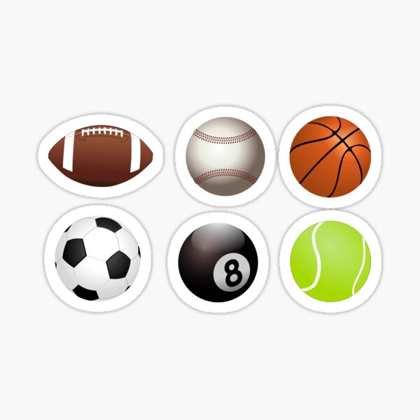 "Balls Sticker Pack" Sticker for Sale by KB-SbDesigns | Redbubble
