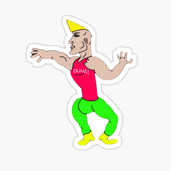 "Chad Tundercock" Sticker for Sale by epicstickers | Redbubble