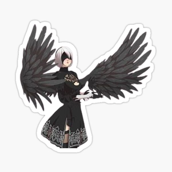 "B2 - Nier Automata" Sticker for Sale by Jackson-sa | Redbubble