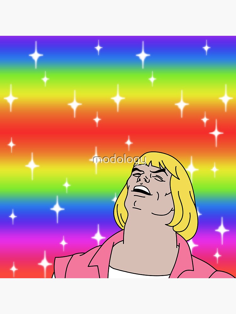 "He-Man Gay Pride" Photographic Print for Sale by modology | Redbubble