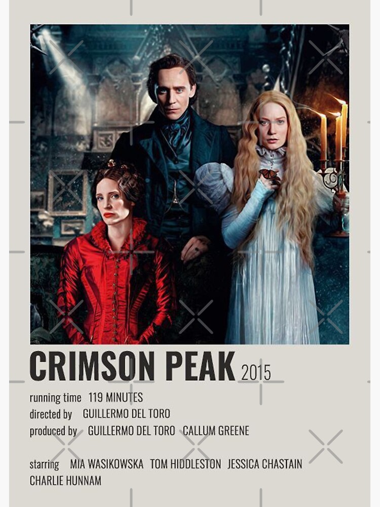 Crimson Peak Poster Sticker For Sale By Delilahceli Redbubble