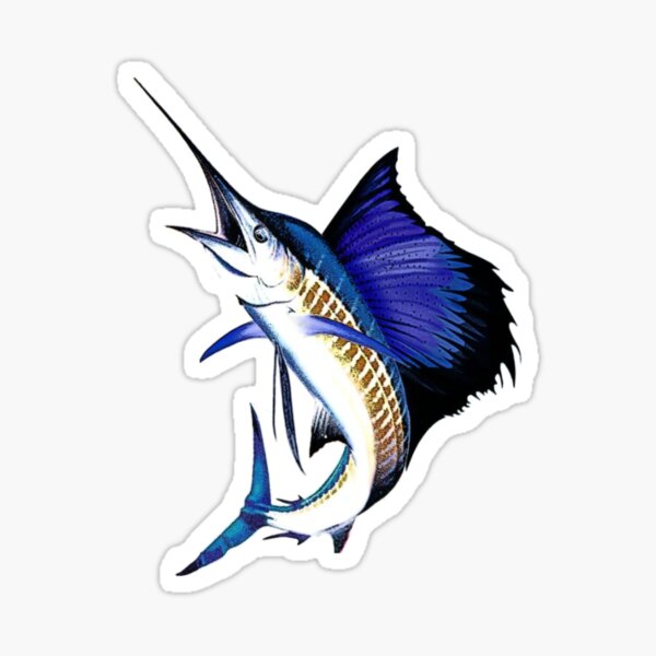 "sailfish" Sticker by laureldavid | Redbubble