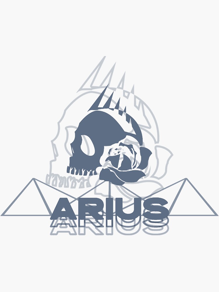 "Blue Archive Arius Streetwear " Sticker for Sale by giaohan | Redbubble