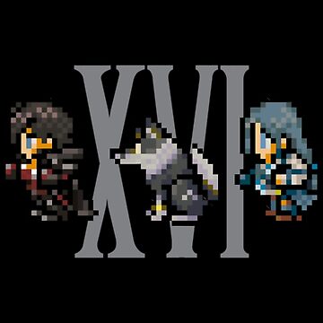 "Clive, Torgal, and Jill XVI Design FFXVI Pixel Party Members Final ...
