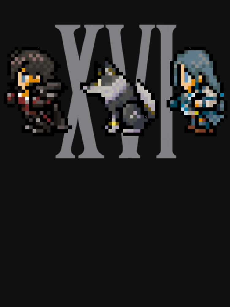 "Clive, Torgal, and Jill XVI Design FFXVI Pixel Party Members Final ...
