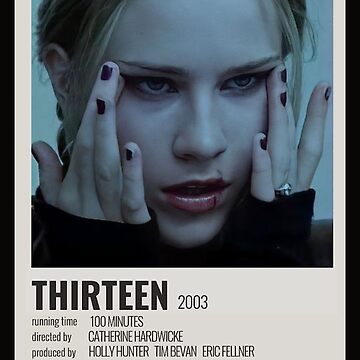 "Thirteen Classic Poster" Sticker for Sale by Azaleaelija | Redbubble