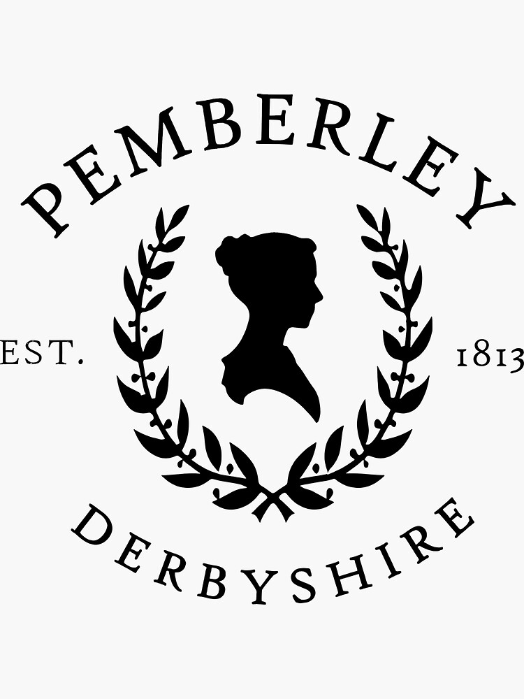 Sticker for Sale mit "Pemberley, Stolz und Vorurteil" von ...