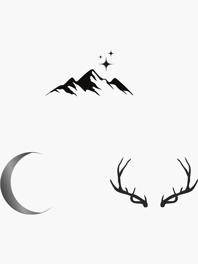 "SJM Universe Symbols" Sticker for Sale by storieswsummer | Redbubble