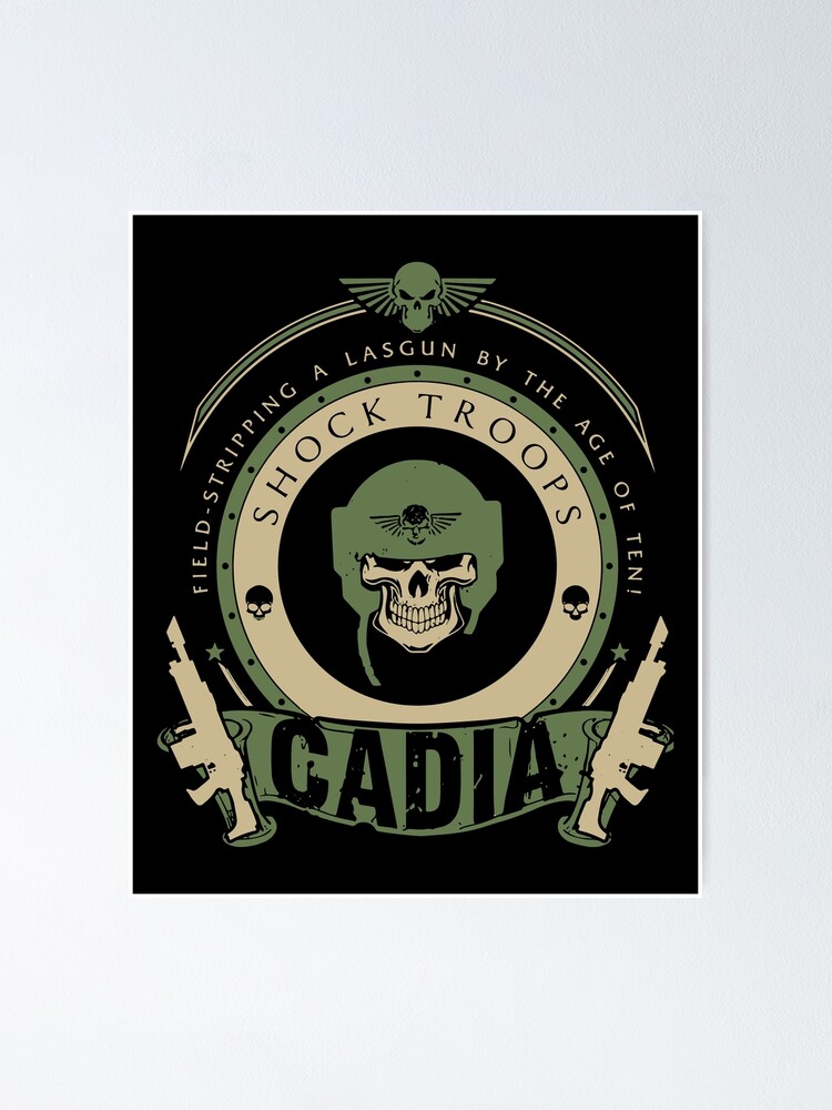 "CADIA " Poster for Sale by lastcall1614 | Redbubble