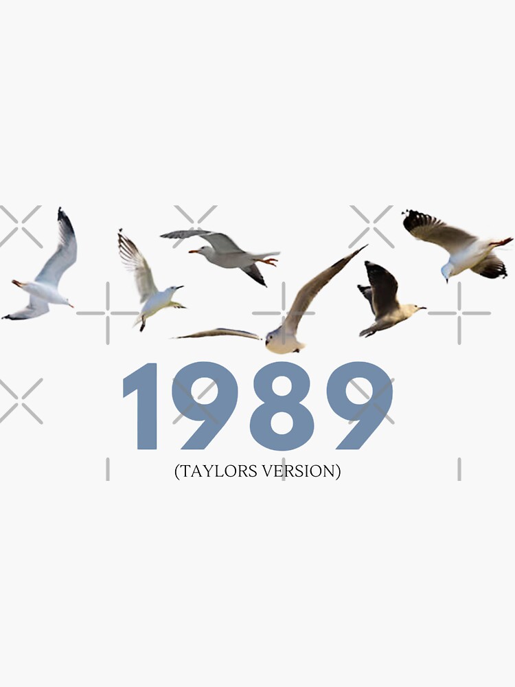 "1989 Taylor Swift Inspired Design" Sticker for Sale by kristinaohan ...