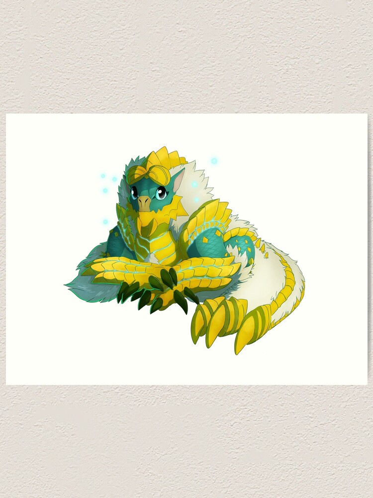 "Monster Hunter - Zinogre Chibi" Art Print by Levo | Redbubble