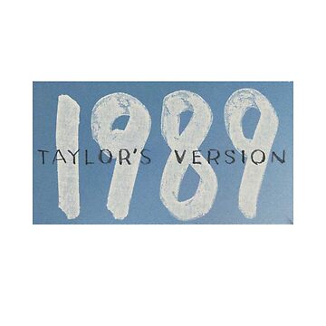 "1989 sticker " Sticker for Sale by Azialep | Redbubble