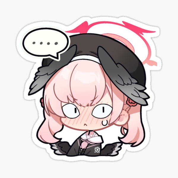 "Koharu Blue Archive Active " Sticker for Sale by Loigang | Redbubble