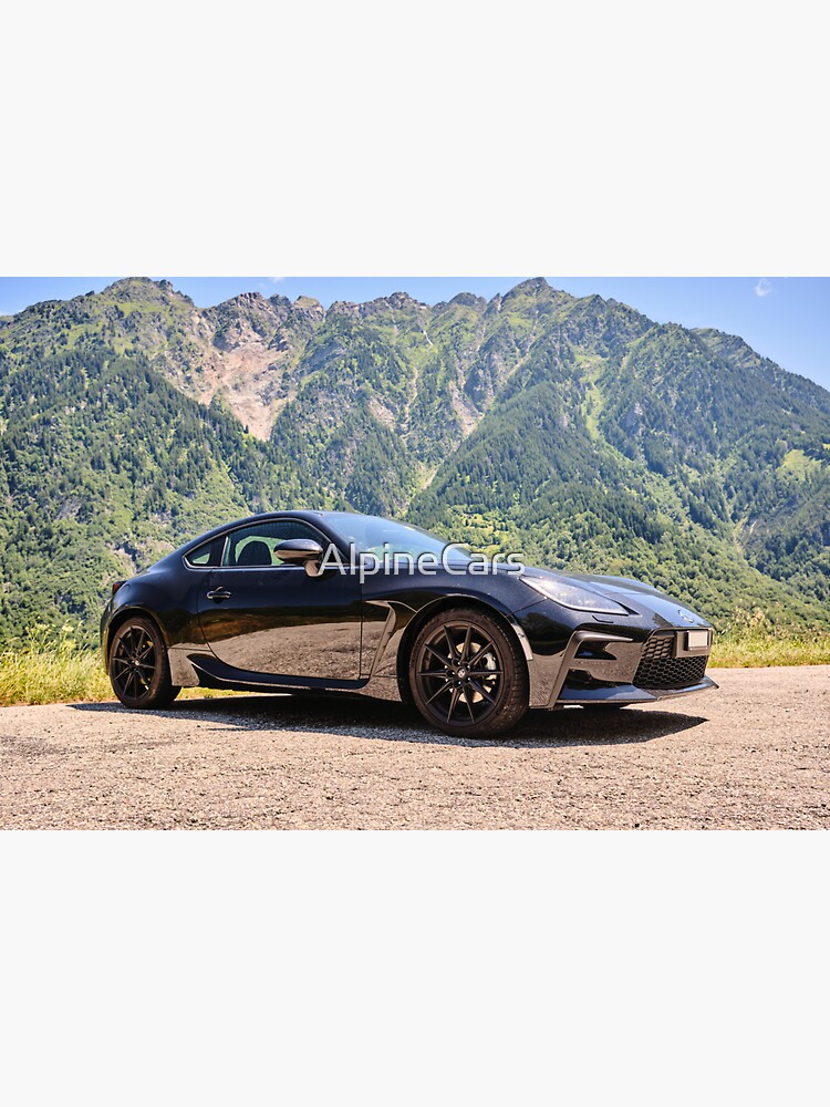 "Toyota GR86 in the swiss alps" Sticker for Sale by AlpineCars | Redbubble