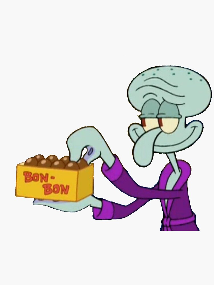 "Bob-Bons from spongebob" Sticker for Sale by katherinenajor | Redbubble