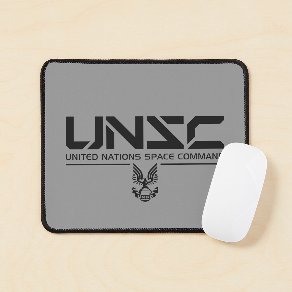 "UNSC Shirt Black" Sticker for Sale by Spark-Armoury | Redbubble