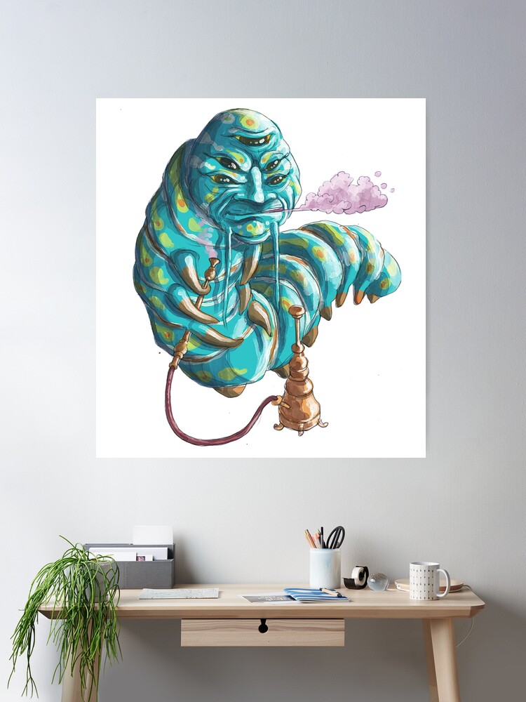 Alice Im Wunderland Raupe Raucht Wasserpfeife Alice In Wonderland»: