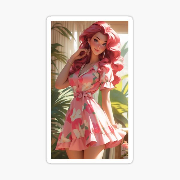 "A Stunning Beauty" Sticker for Sale by AxeWave | Redbubble