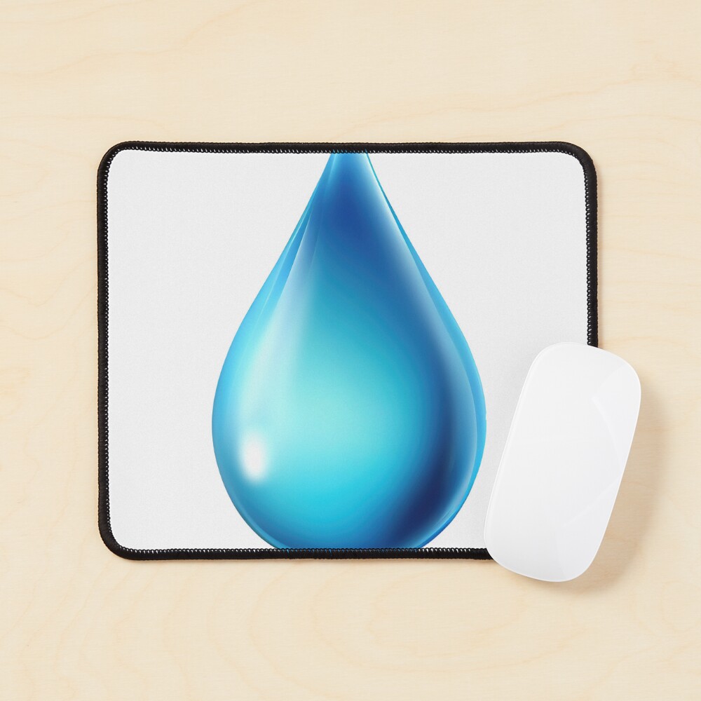 "Blue water drop icon" Sticker for Sale by MiraCleAI72 | Redbubble