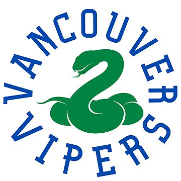 "Vancouver Vipers" Sticker for Sale by freeshrugs | Redbubble