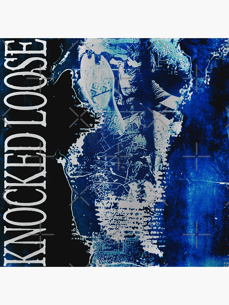 "Knocked Loose Art" Sticker for Sale by Steve Conley | Redbubble